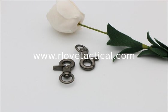 Bag metal accessories zinc alloy gunmetal color 8.5 mm trigger snap hook wholesale