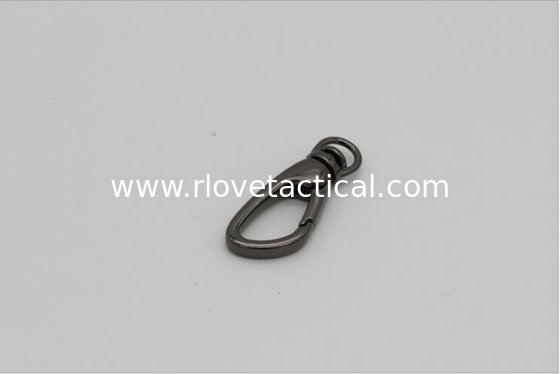 Creative novelty design gunmetal color car hardware accessories metal key chain snap hooks