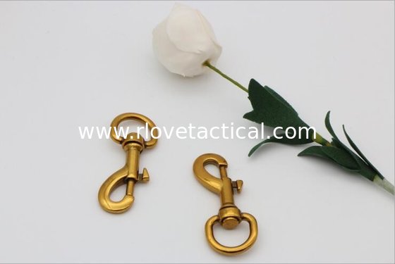 Mass production bag accessories OEB color zinc alloy metal snap hook d ring 15.1 mm