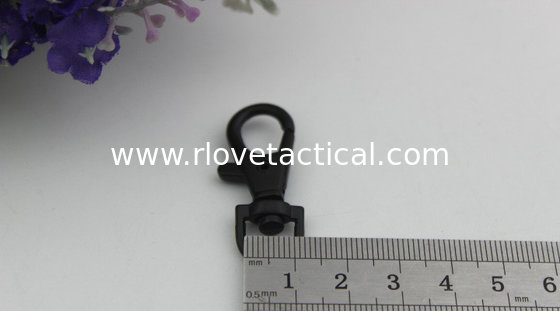 Design 3 style workmanship electrophoresis black zinc alloy metal snap hooks for bags