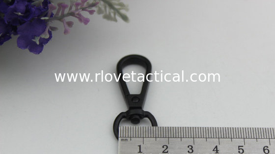Design 3 style workmanship electrophoresis black zinc alloy metal snap hooks for bags