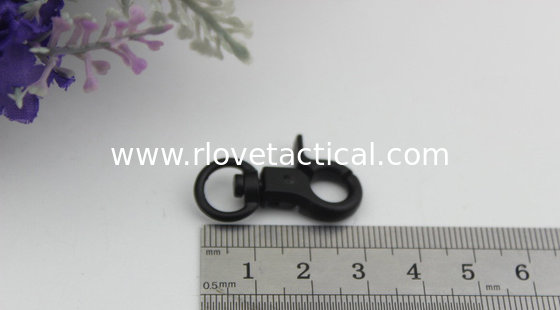 Design 3 style workmanship electrophoresis black zinc alloy metal snap hooks for bags