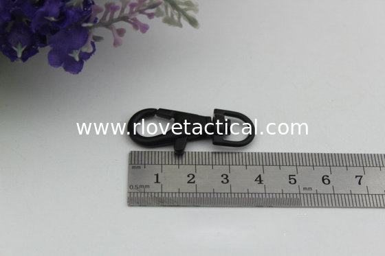 Design 3 style workmanship electrophoresis black zinc alloy metal snap hooks for bags