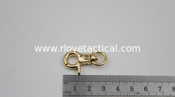 Most popular zinc alloy all kinds of color metal trigger small 10 mm round snap hook