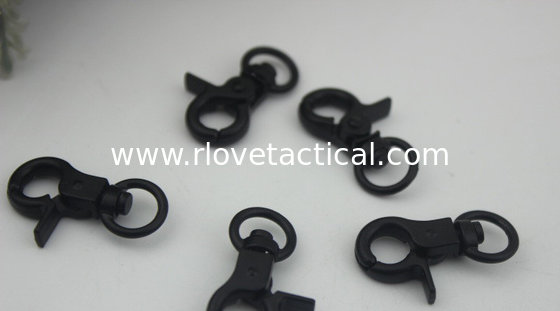 Most popular zinc alloy all kinds of color metal trigger small 10 mm round snap hook