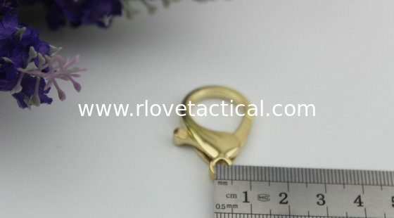 Fashion zinc alloy bag metal mini lobster claw clip snap hook match with metal chain