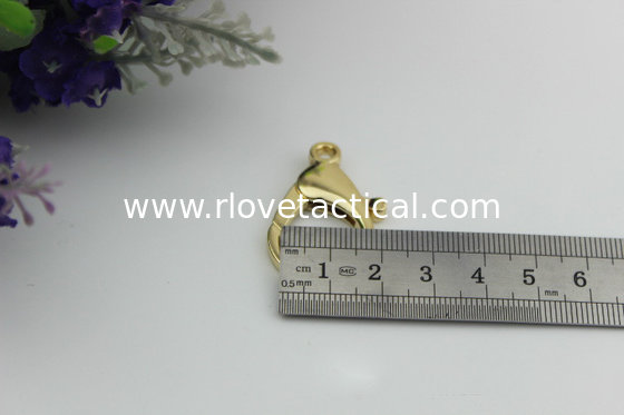 Fashion zinc alloy bag metal mini lobster claw clip snap hook match with metal chain