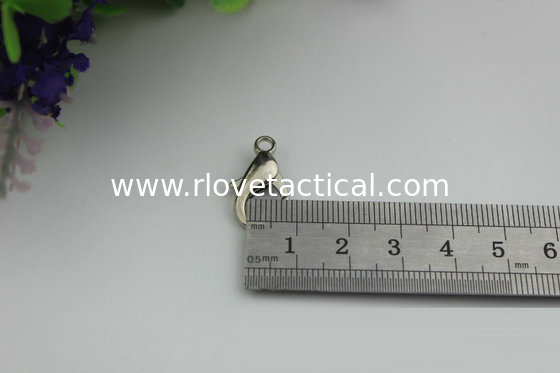 Custom made 4 color zinc alloy length 20 mm bag lobster claw snap hook for metal chains