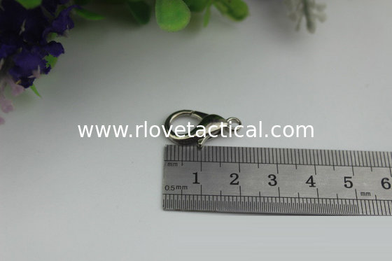 Custom made 4 color zinc alloy length 20 mm bag lobster claw snap hook for metal chains