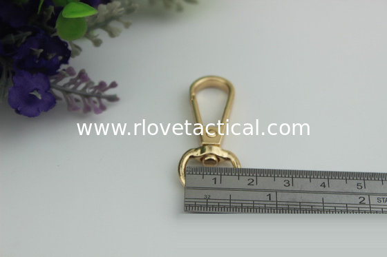 Supply plating 4 color zinc alloy 15 mm cheap snap hooks for webbing