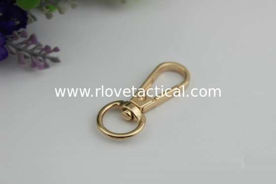 Supply plating 4 color zinc alloy 15 mm cheap snap hooks for webbing