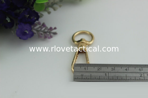 Supply plating 4 color zinc alloy 15 mm cheap snap hooks for webbing