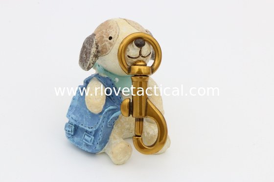 High end antique gold zinc alloy 7.08 grams metal swivel trigger snap hook for lanyard