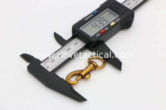 High end antique gold zinc alloy 7.08 grams metal swivel trigger snap hook for lanyard