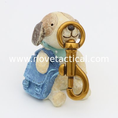 High end antique gold zinc alloy 7.08 grams metal swivel trigger snap hook for lanyard