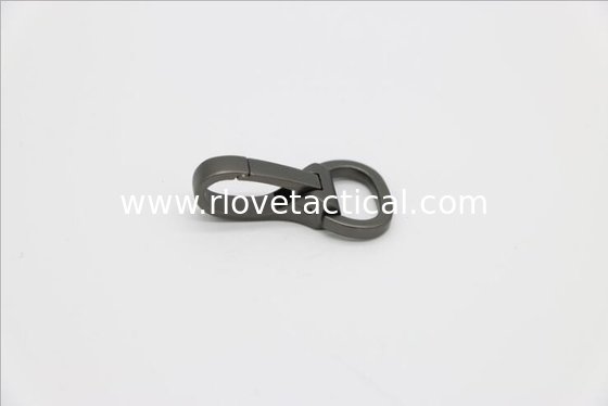 Innovative customized gunmetal color 16.3 mm galvanized snap hook for handbags