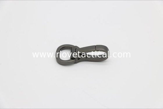 Innovative customized gunmetal color 16.3 mm galvanized snap hook for handbags