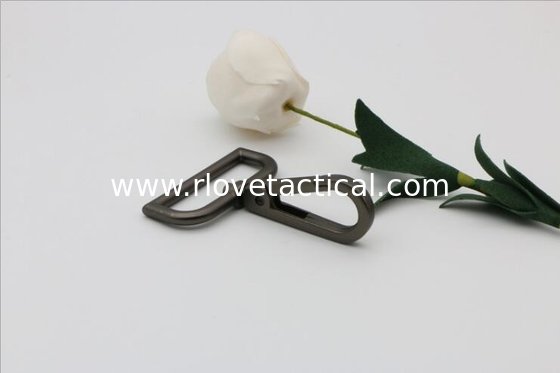 Good quality plating gunmetal color 38.5 mm metal snap hook lanyard for purse