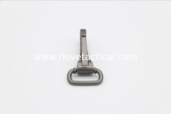 Good plating zinc alloy gunmetal 1 inch snap spring hook for straps