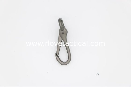 Good plating zinc alloy gunmetal 1 inch snap spring hook for straps