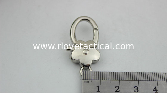 Promotion 4 color zinc alloy small 5 mm handbag snap hook wholesale