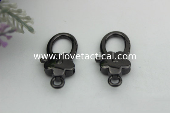 Promotion 4 color zinc alloy small 5 mm handbag snap hook wholesale
