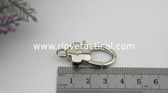 Promotion 4 color zinc alloy small 5 mm handbag snap hook wholesale