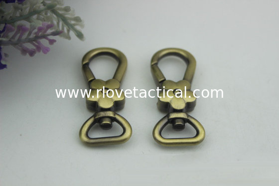 New arrival zinc alloy metal accessories 12 mm nickle snap hook for bags