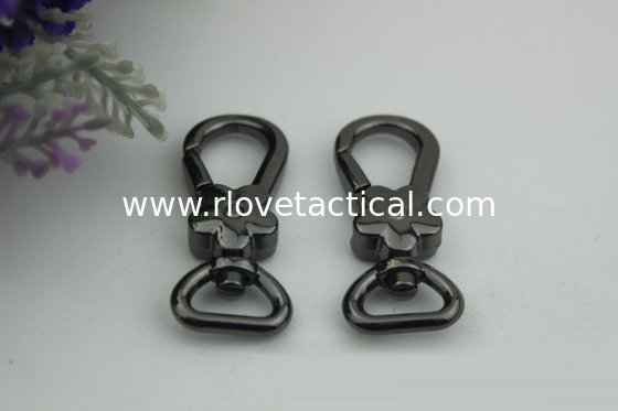 New arrival zinc alloy metal accessories 12 mm nickle snap hook for bags