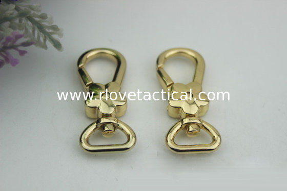 New arrival zinc alloy metal accessories 12 mm nickle snap hook for bags