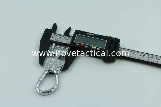 Factory supply custom high end gold & nickel color metal car key chain buckles 78 *24.9 mm