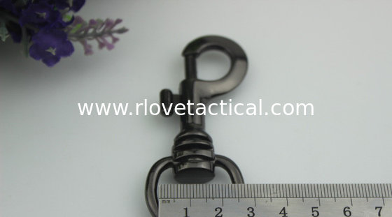 Europe popular fashion 24 mm metal nickel dog leash snap hook for pet collar