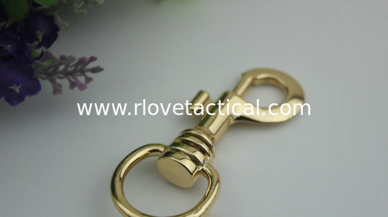 Europe popular fashion 24 mm metal nickel dog leash snap hook for pet collar