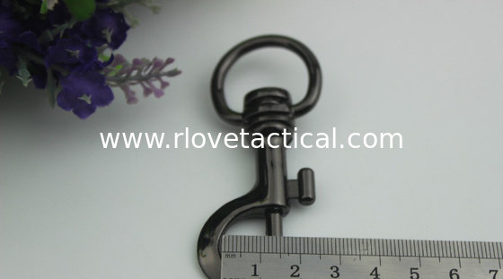 Europe popular fashion 24 mm metal nickel dog leash snap hook for pet collar