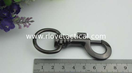 Europe popular fashion 24 mm metal nickel dog leash snap hook for pet collar
