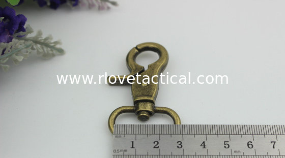 India hot sales anti brass zinc alloy all kinds of size heavy duty snap hook for bags