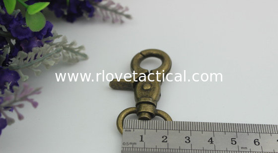 India hot sales anti brass zinc alloy all kinds of size heavy duty snap hook for bags