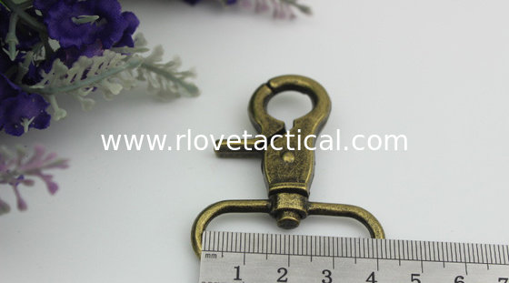 India hot sales anti brass zinc alloy all kinds of size heavy duty snap hook for bags