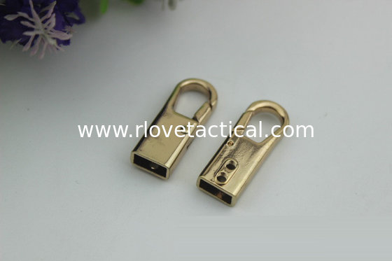 Metal accessories zinc alloy various color key chain hardware snap hook with screws