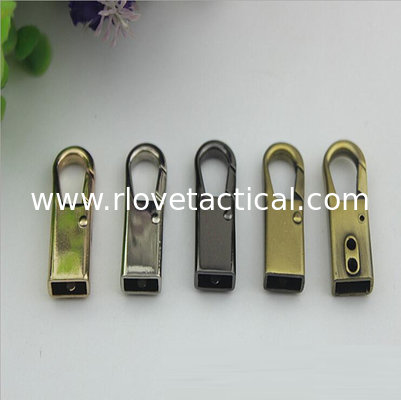 Metal accessories zinc alloy various color key chain hardware snap hook with screws