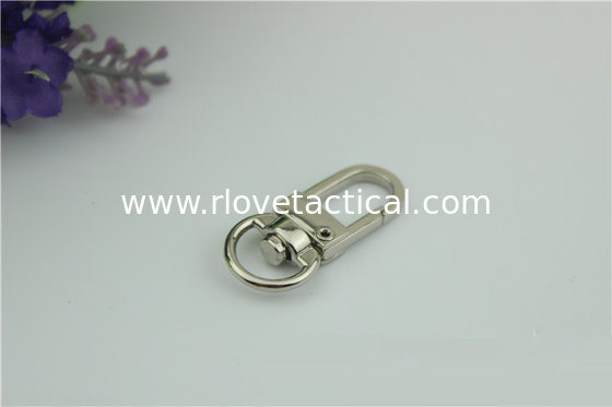 Lanyard accessories zinc alloy hanging brush anti brass 11 mm round eye bolt snap hook bag