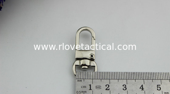 Lanyard accessories zinc alloy hanging brush anti brass 11 mm round eye bolt snap hook bag
