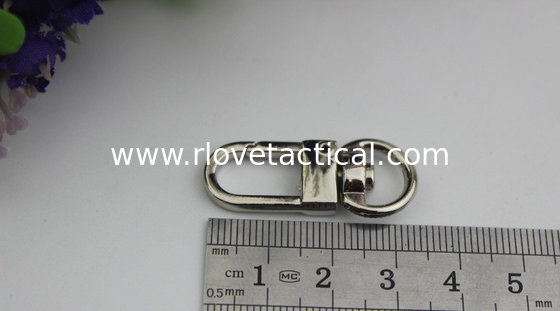 Lanyard accessories zinc alloy hanging brush anti brass 11 mm round eye bolt snap hook bag