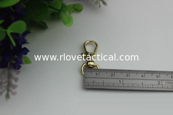 Bag accessories parts zinc alloy round 10 mm small claw snap hook clip for metal chain