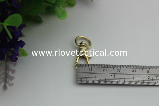 Bag accessories parts zinc alloy round 10 mm small claw snap hook clip for metal chain
