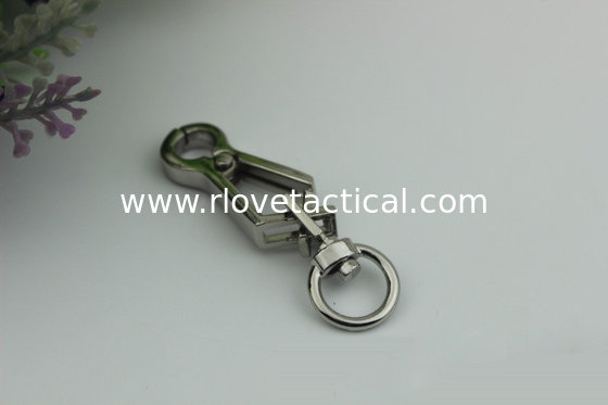 Fancy style bag fitting 11 mm gold & nickel color metal spring clip snap hook for handbag