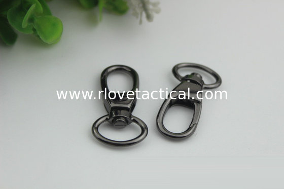 SP080 Custom zinc alloy 5 color 14 mm swivel spring snap clip bag strap hook for bags