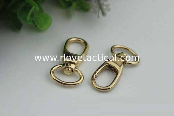 SP080 Custom zinc alloy 5 color 14 mm swivel spring snap clip bag strap hook for bags