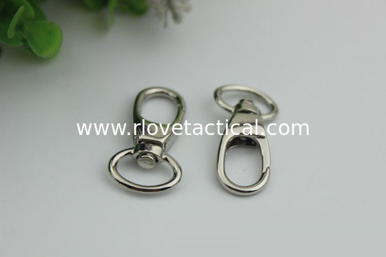 SP080 Custom zinc alloy 5 color 14 mm swivel spring snap clip bag strap hook for bags