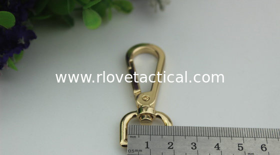 Personalized custom convenient 5 size gold metal handbag zinc alloy snap hook 32 mm & 38 mm